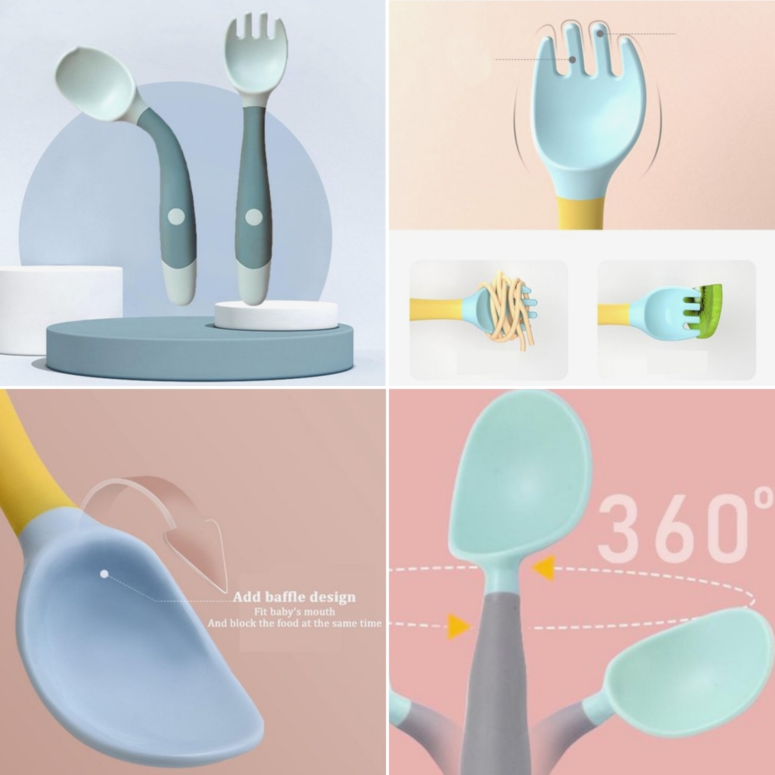 Buigbaar eerste bestek - Dark Green | Pakske